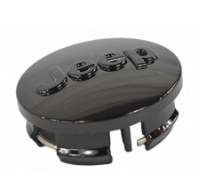 Genuine Mopar Wheel Valve Stem Caps Black With Silver Demon Logo ...