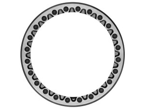 Mopar 2023 Jeep Wrangler JL Bead Lock Ring | Mopar Genuine Parts