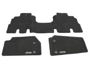 Mopar Jeep Wrangler JK Carpeted Floor Mats | Mopar Genuine Parts