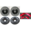 Genuine Mopar BR7 Brake Package With Rotors Brake Pads And Red Brembo ...