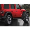 Mopar Splash Guards Rear Black Paintable With Jeep Logo For Sahara And ...