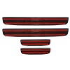 Mopar Door Sill Guards 4 Door Black - 82215394 | Mopar Genuine Parts