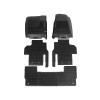 Mopar All Weather Rubber Floor Mats For First Second Third Rows Grand ...
