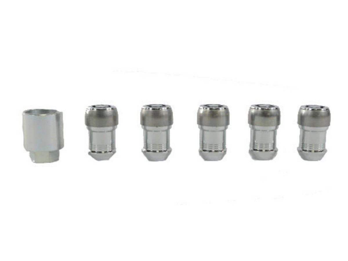 Mopar M14 x 1.5 Chrome Wheel Locks Kit Of Five With Key - 4755282AB ...