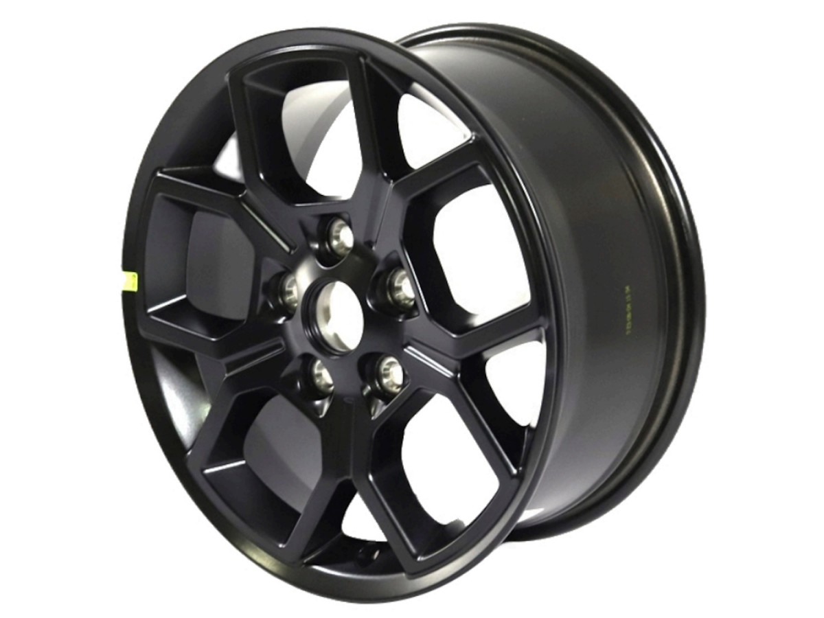 Mopar 17x7.5 Inch Willy's Edition Wheel Satin Black - 4755604AA | Mopar ...