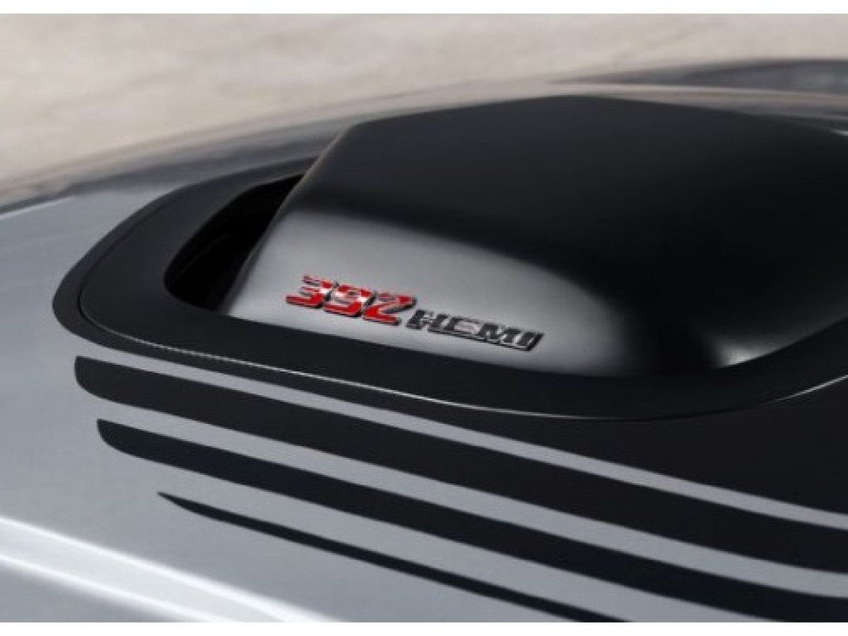 Mopar Emblem 392 Hemi Hood Scoop Badge - 68260794AB | Mopar Genuine Parts