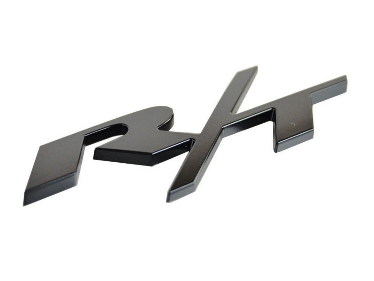 Genuine Mopar Emblem Black R/T Blacktop Package - 68291001AA | Mopar ...