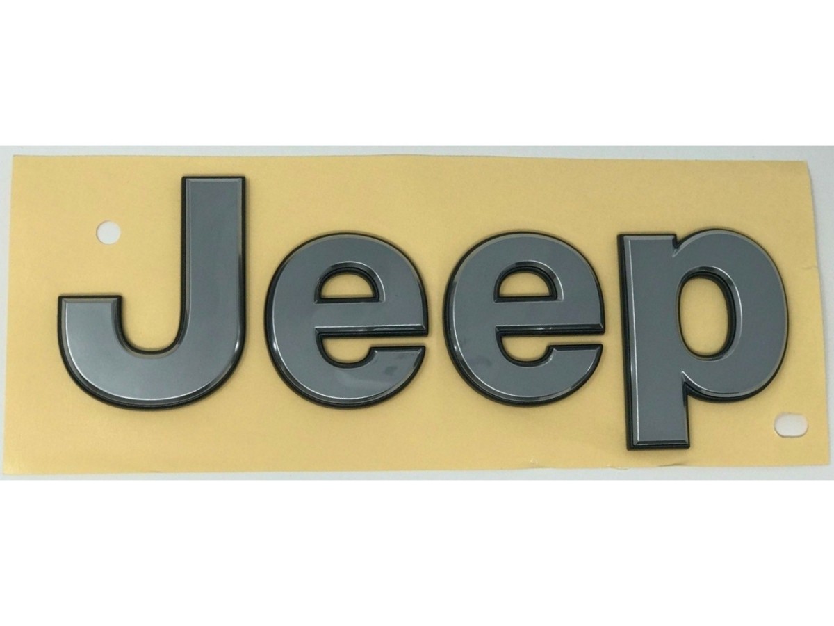 Genuine Mopar "Jeep" Fender Emblem Chrome - 68292513AB | Mopar Genuine ...