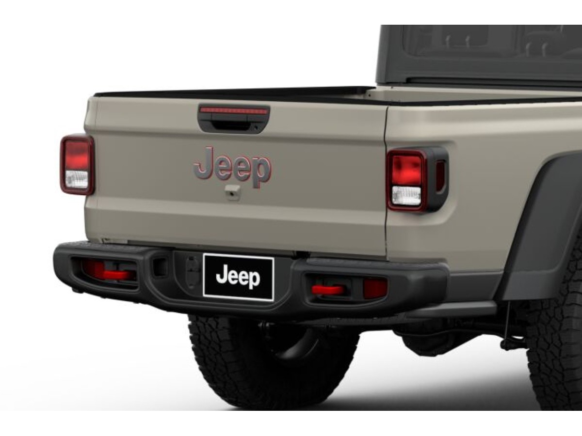 Mopar Emblem - Rubicon Grey & Red - Tailgate - 68352383AE | Mopar ...