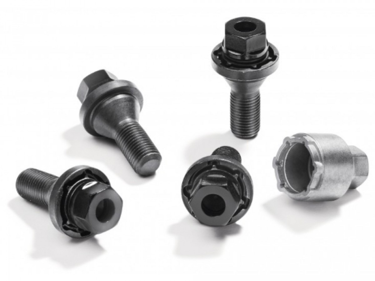 Mopar Wheel Locks Black Kit Of Four - 68353605AA | Mopar Genuine Parts