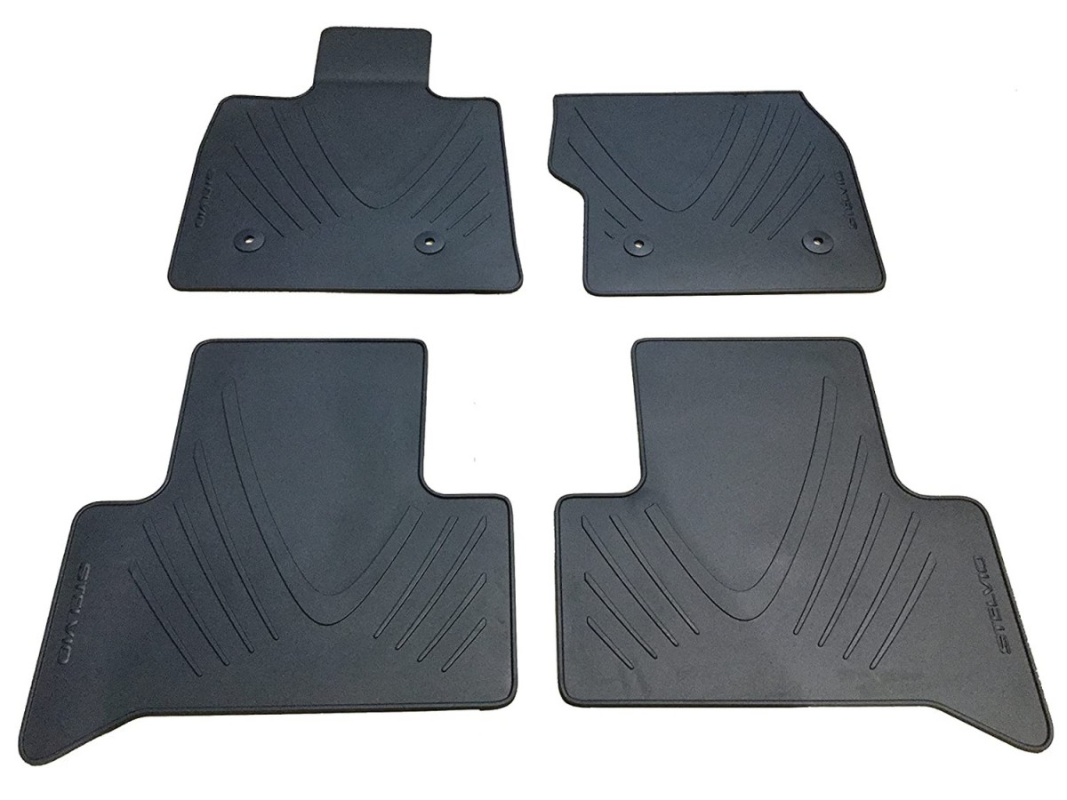 Mopar All Weather Floor Mats Flat Style Kit Of Four - 68379777AA ...