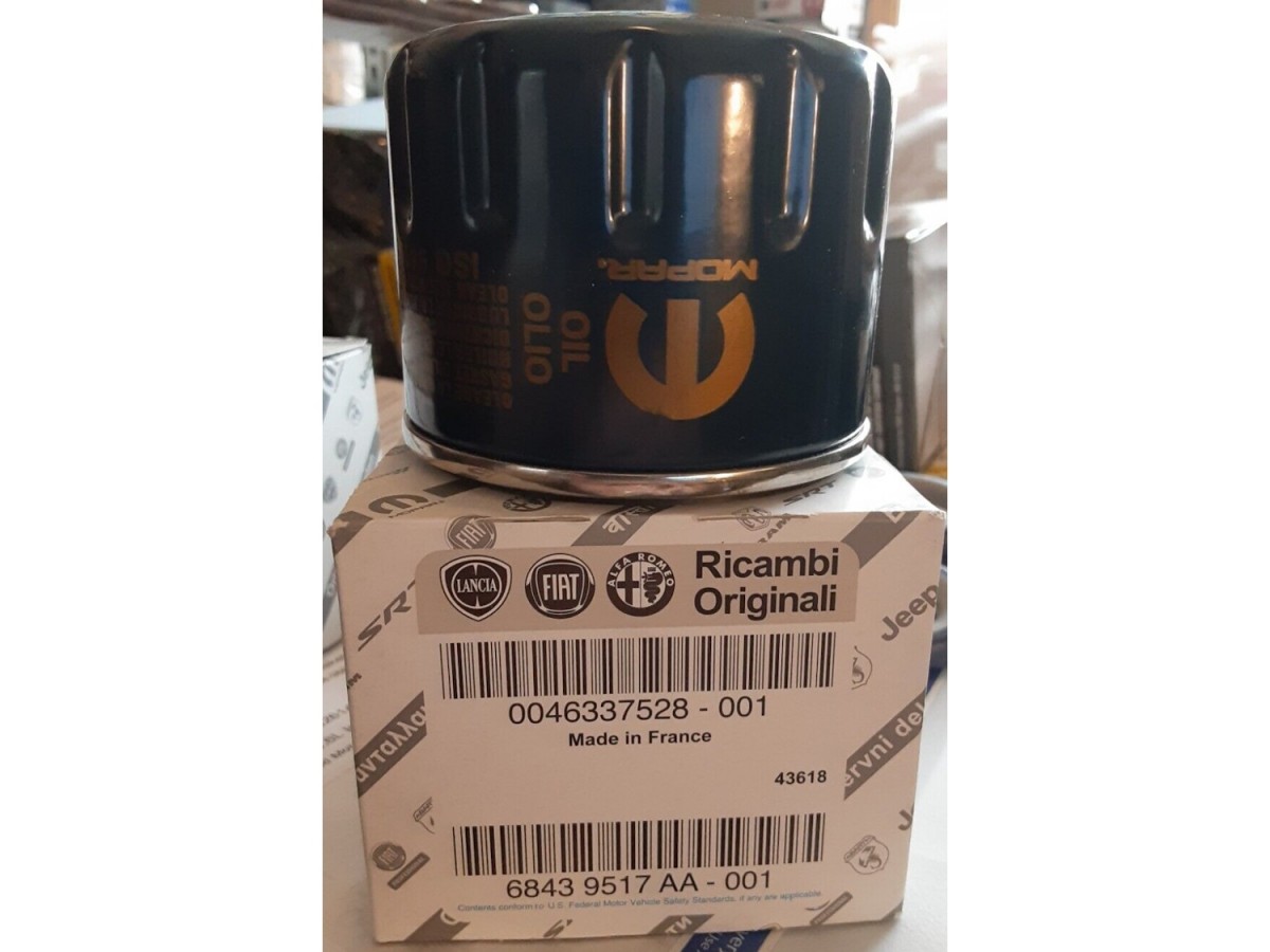 Mopar Oil Filter - 1.3L Turbo - 68439517AA | Mopar Genuine Parts