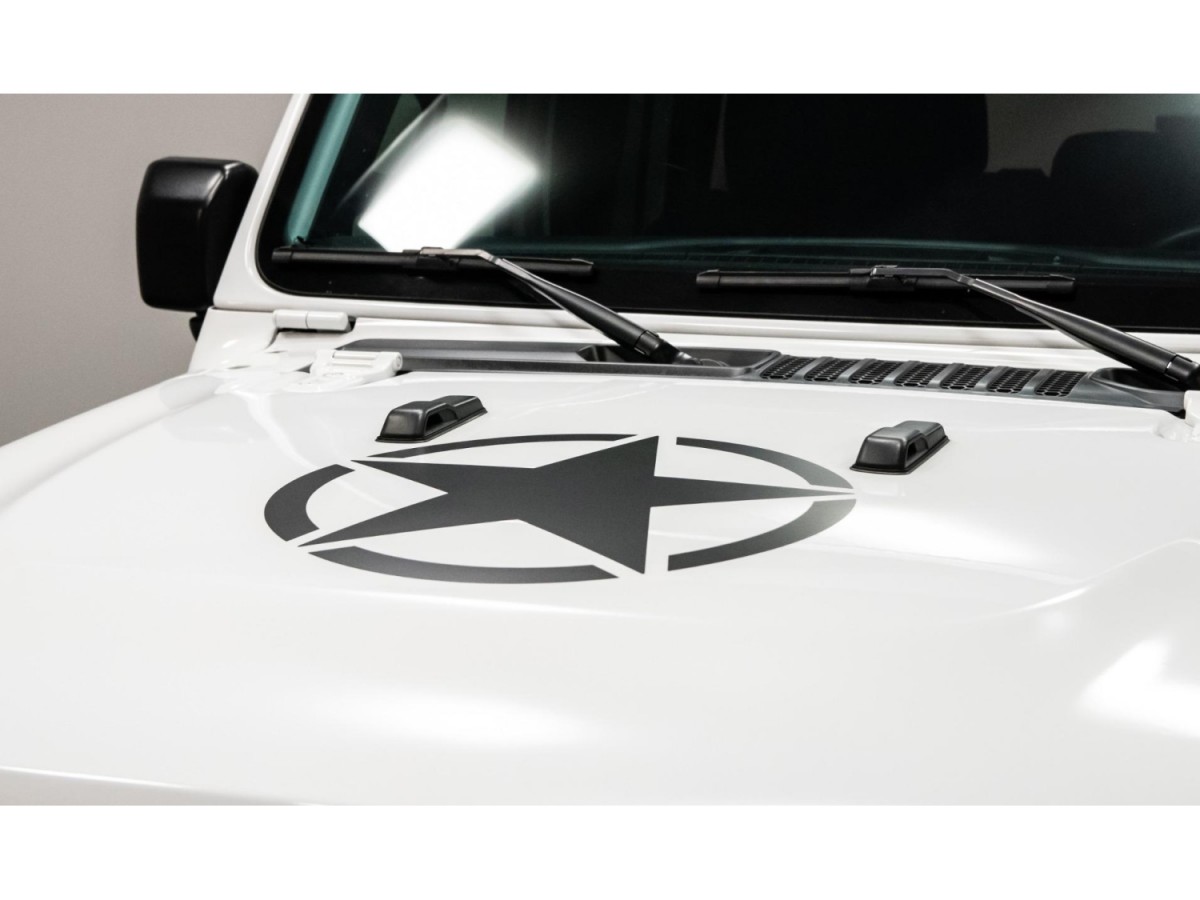 Mopar Freedom Edition Star Decals For Hood And Rear Quarter Panel ...