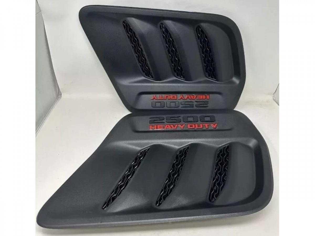 Mopar Sport Hood Kit Unpainted With 2500 Vent Bezels & Silencer Pads ...