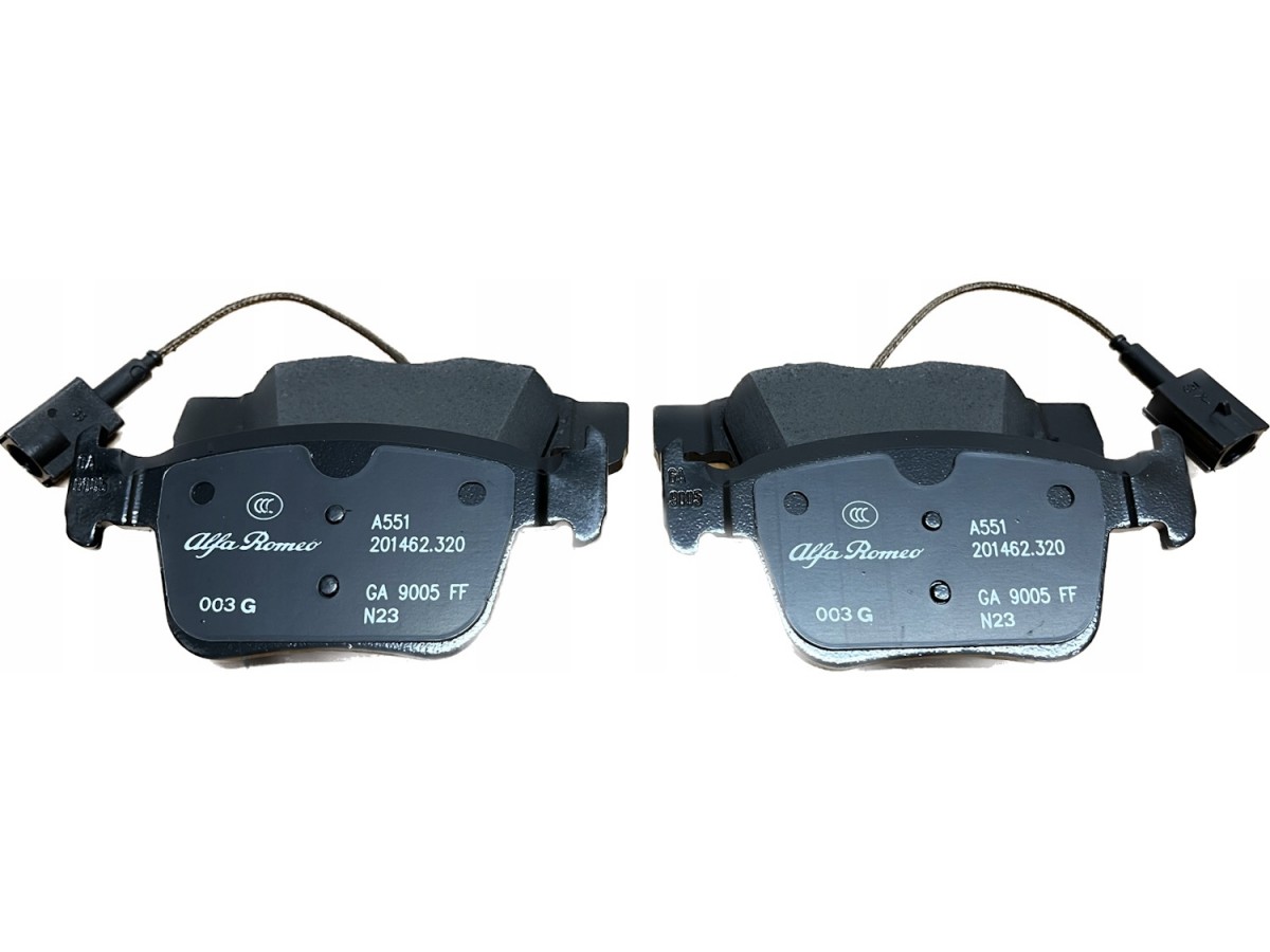 Genuine Mopar Rear Brake Pad Set 68584343AA Mopar Genuine Parts