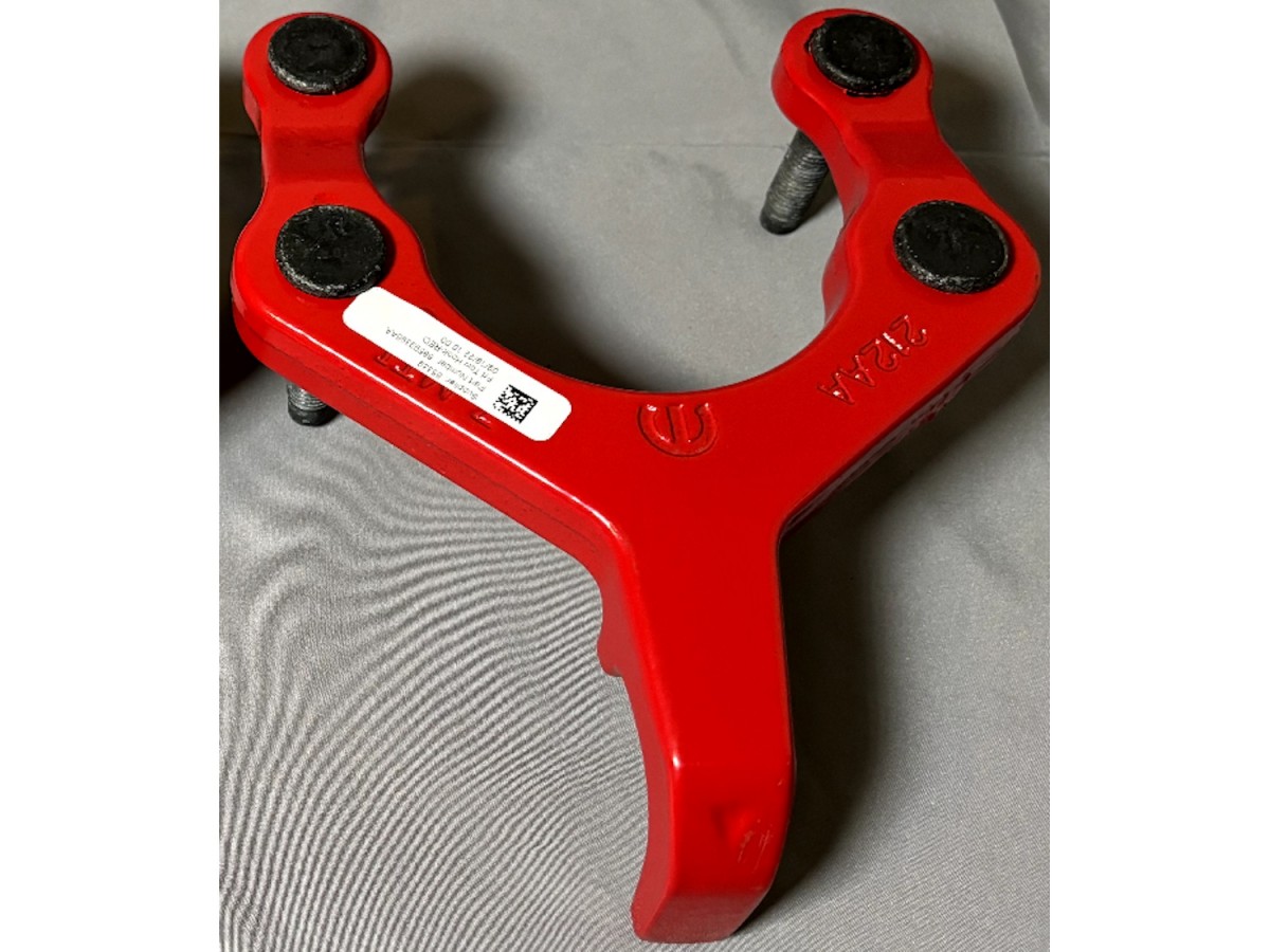 Mopar Tow Hook - Front Rubicon Red - 68599396AA | Mopar Genuine Parts