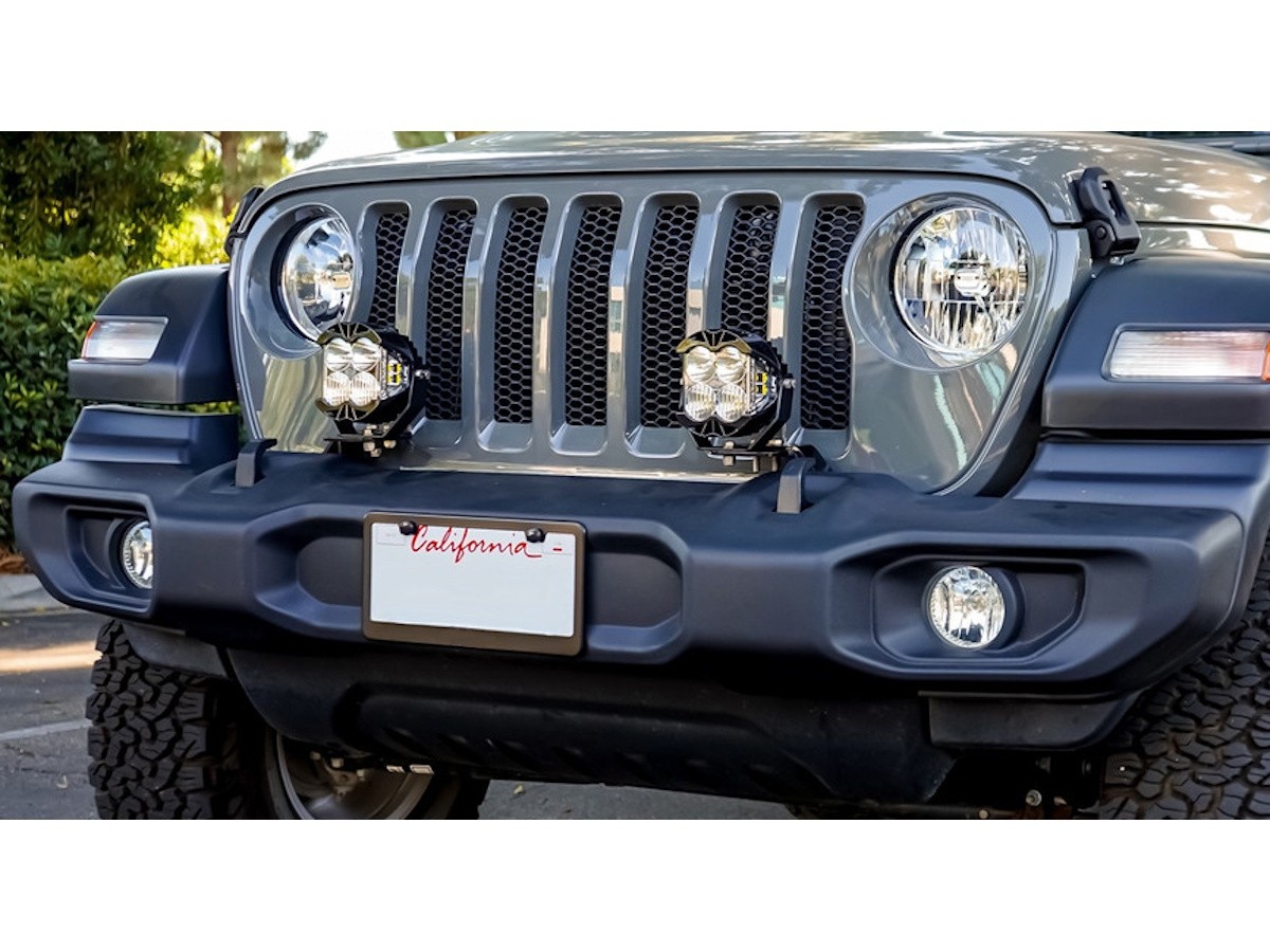 Genuine Mopar LED LP4 Pro 4-Inch Bumper Mounted Off Road Light Pods Kit ...