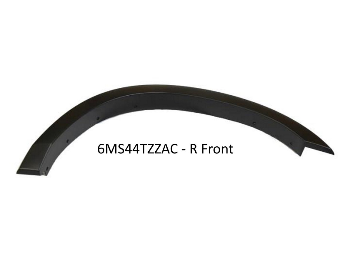 Mopar Wheel Flares Smooth Unpainted OE For Single Rear Wheel Vehicles ...