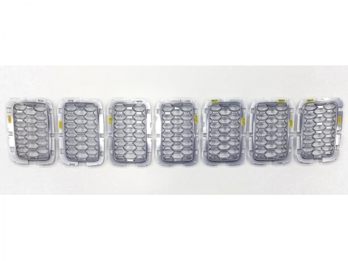 Mopar Grille Inserts Altitude Platinum - 6NZ02SZ7AA | Mopar Genuine Parts