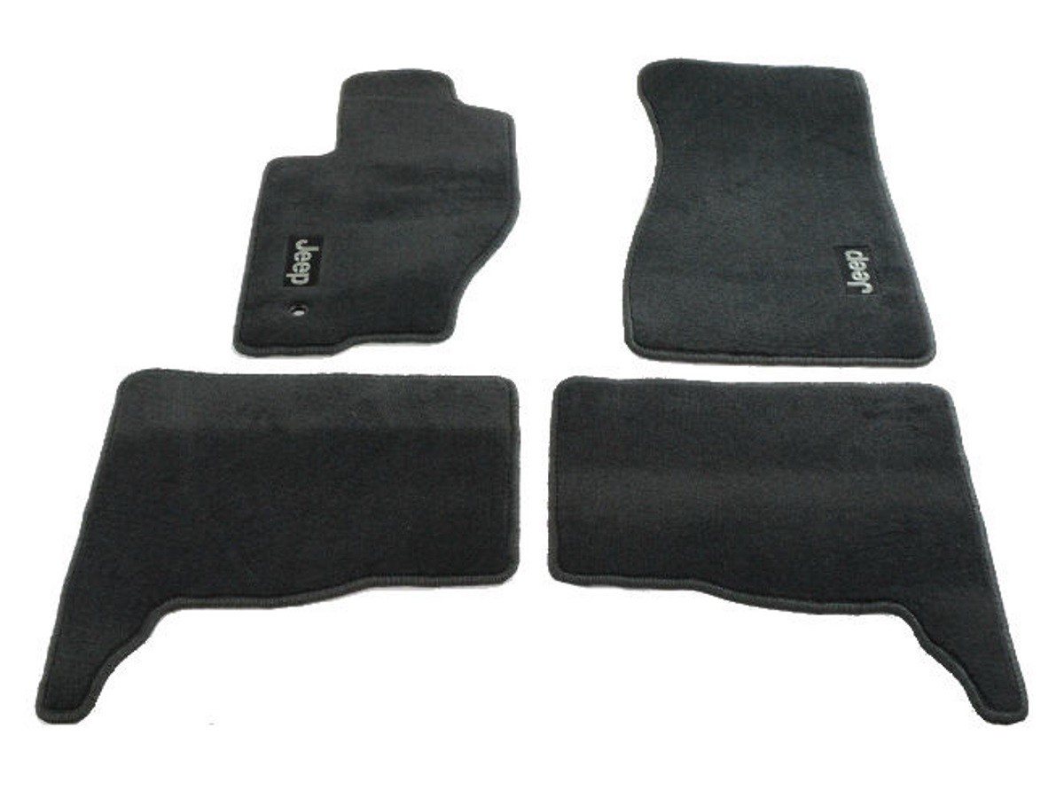 Mopar Floor Mats Carpeted Dark Slate Gray - 82211587AC | Mopar Genuine ...