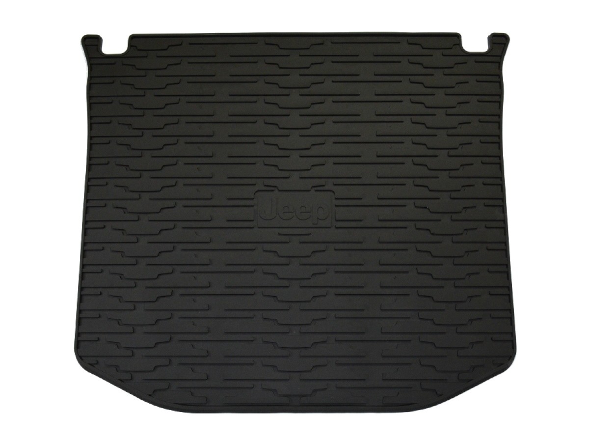 Mopar Cargo Tray W/ Jeep Logo Black - 82212085 | Mopar Genuine Parts