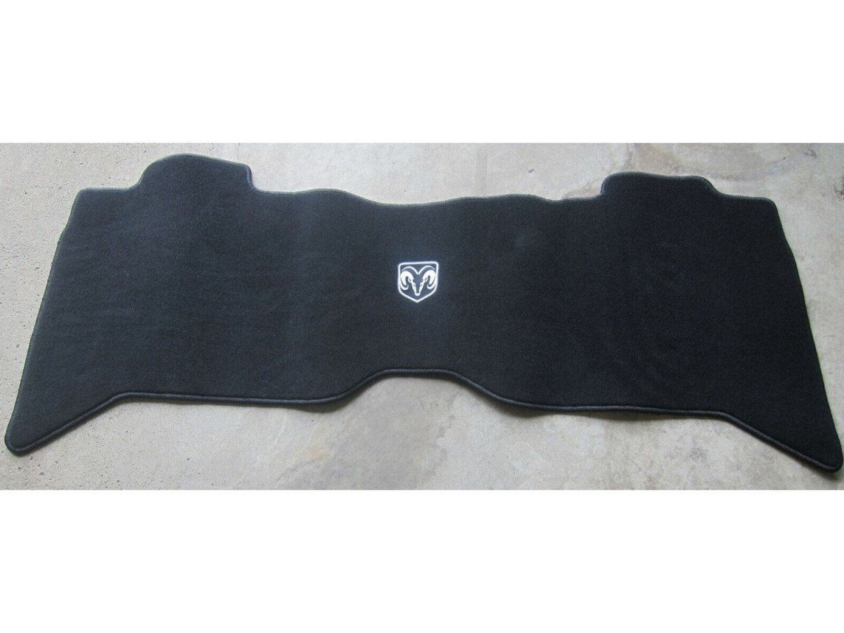 Mopar Floor Mats Crew Cab Rear Black - 82213400AB | Mopar Genuine Parts