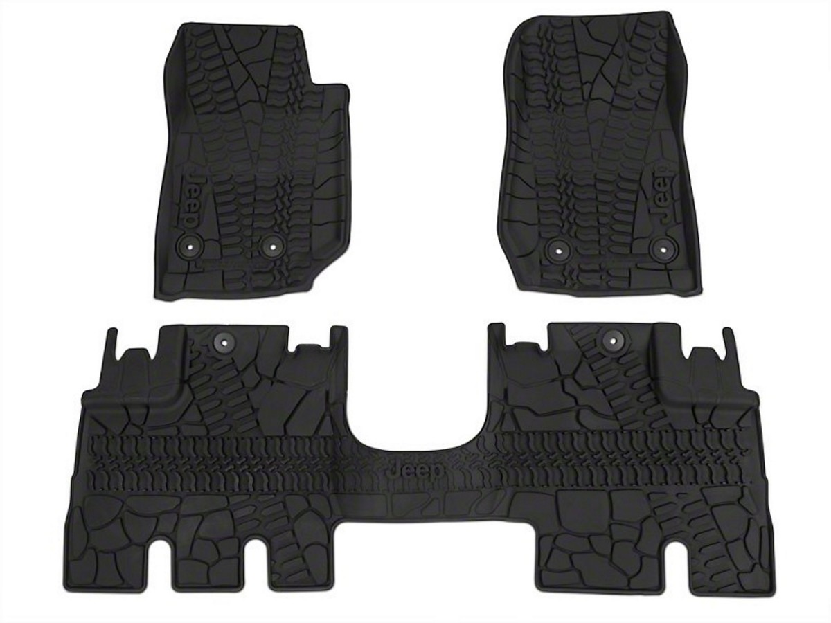 Mopar Rubber Mats 4 Door - 82213860 | Mopar Genuine Parts