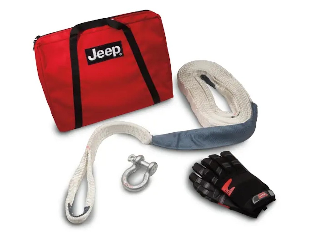 Mopar Off Road Trail Rated Winch Safety Kit With Jeep Logo - 82213901AD ...