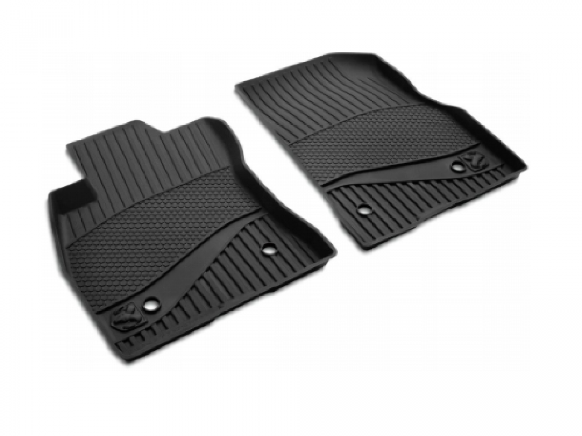 Mopar Rubber Mats Front Row W/ Logo - 82214397 | Mopar Genuine Parts