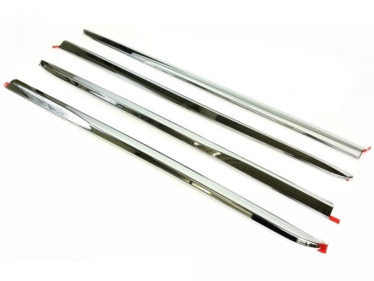 Mopar Bodyside Molding Chrome 4 Piece Kit - CHROMEMLDGRU | Mopar ...