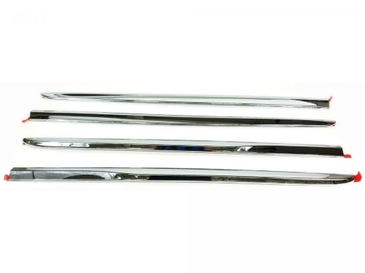 Mopar Bodyside Molding Chrome 4 Piece Kit - CHROMEMLDGRU | Mopar ...