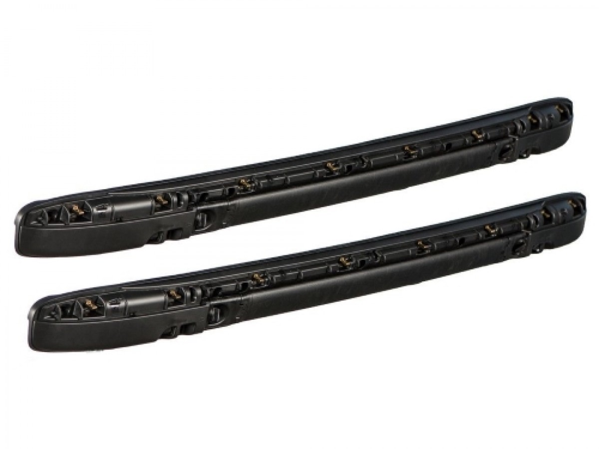 Mopar Complete Roof Rack Permanent Kit Of Two Stow N Place Cross Bars ...