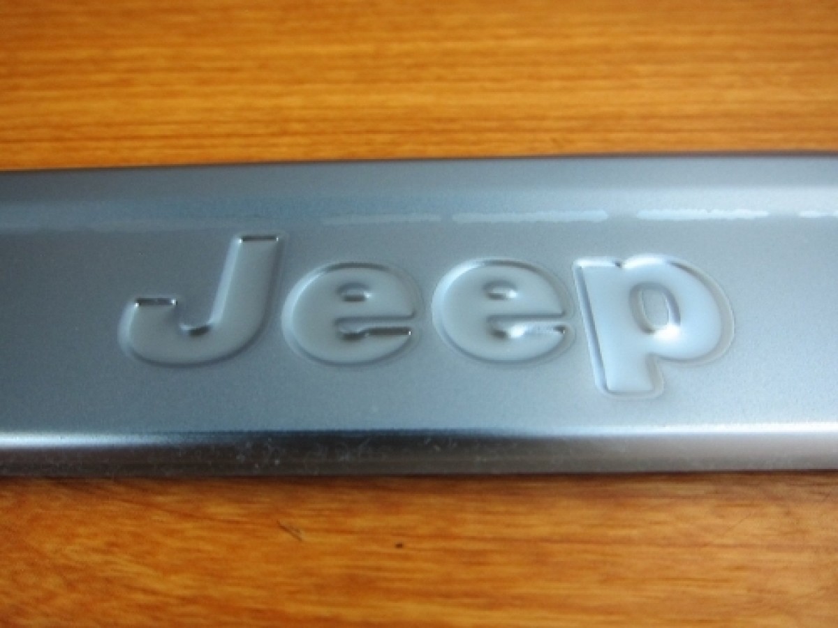 Mopar Door Sill Guards Kit Of Two For Front Doors Stainless Steel With ...
