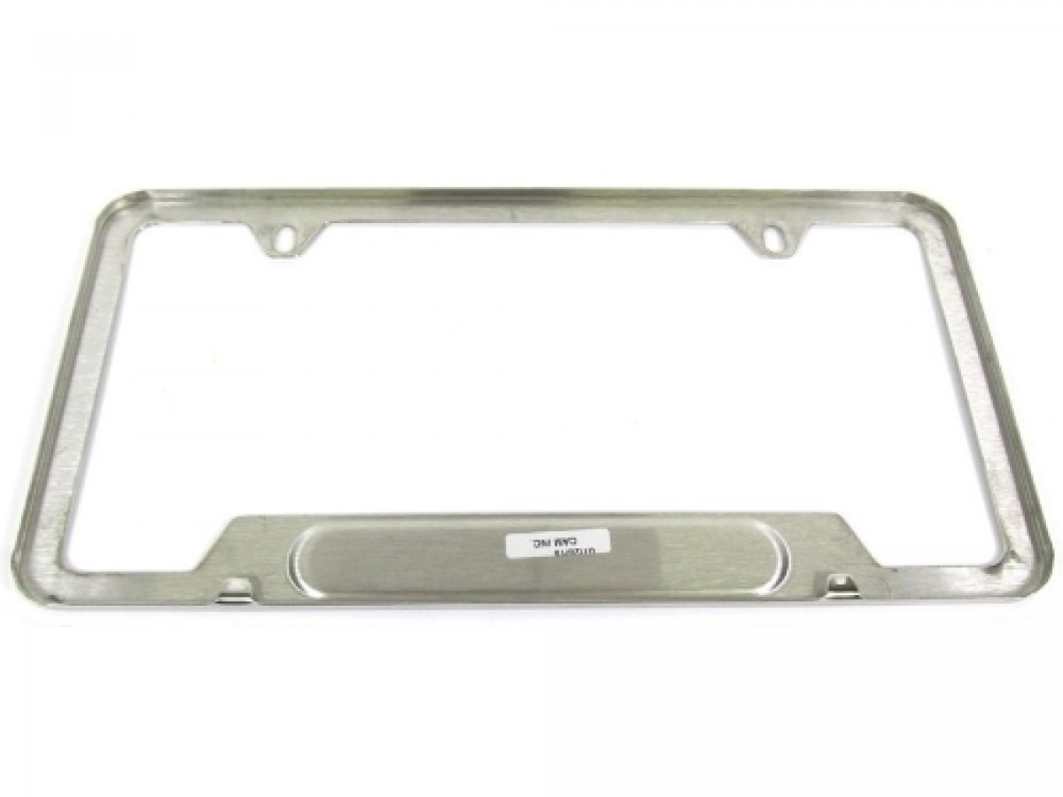 Mopar Plate Frame Polished W/ Challenger Logo - 82214923 | Mopar ...
