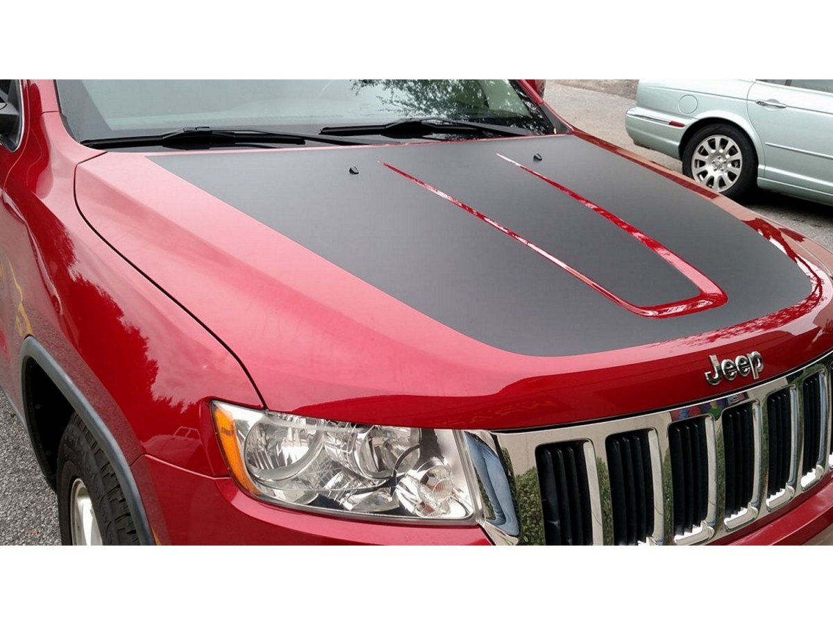 Mopar Hood Decal Black Trailhawk - 82215008 | Mopar Genuine Parts