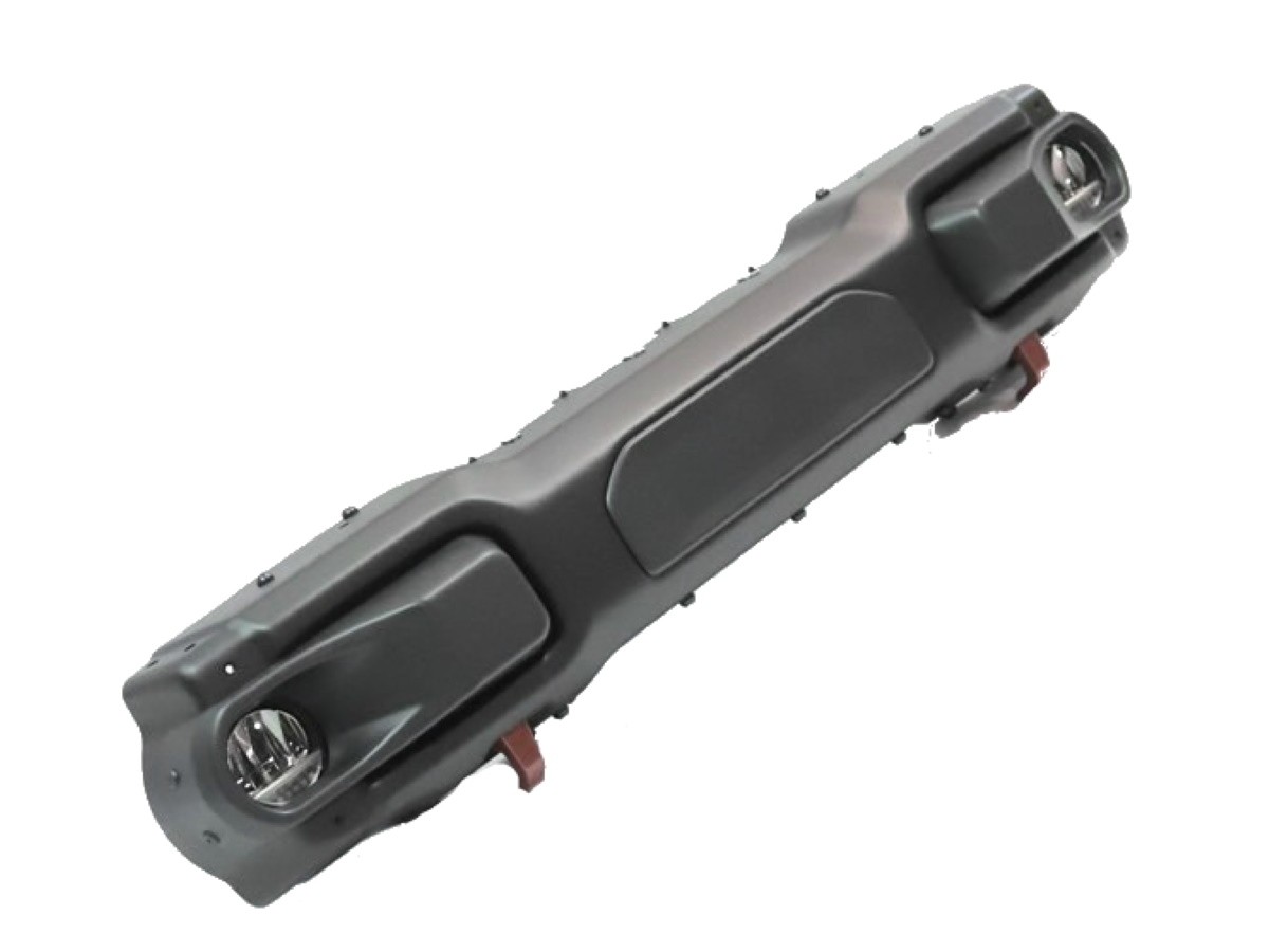 Mopar Rubicon Front Steel Off Road Bumper One Piece Stubby - 82215120AE ...