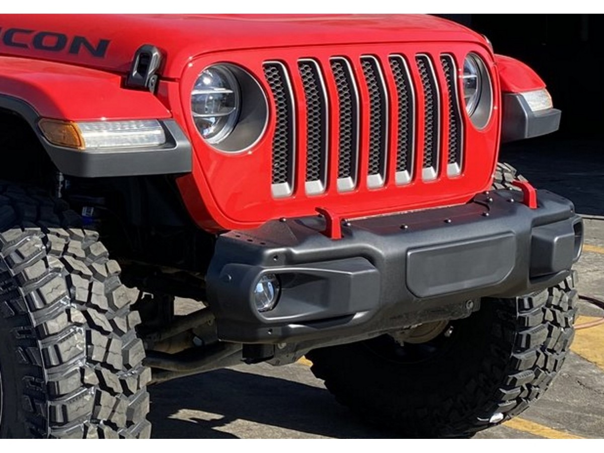 Mopar Rubicon Front Steel Off Road Bumper One Piece Stubby - 82215120AE ...
