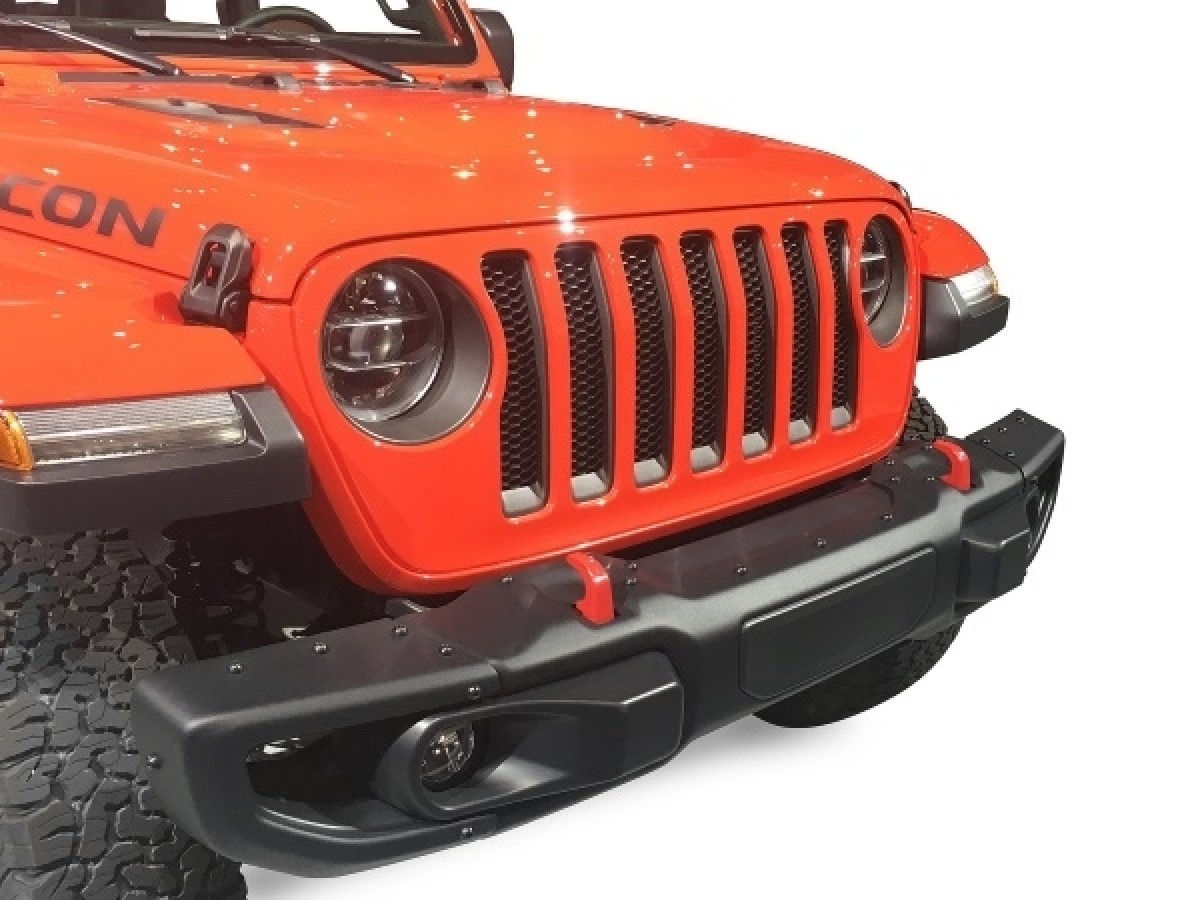Mopar 3-Piece Front Rubicon Steel Off Road Bumper - 82215121AI | Mopar ...