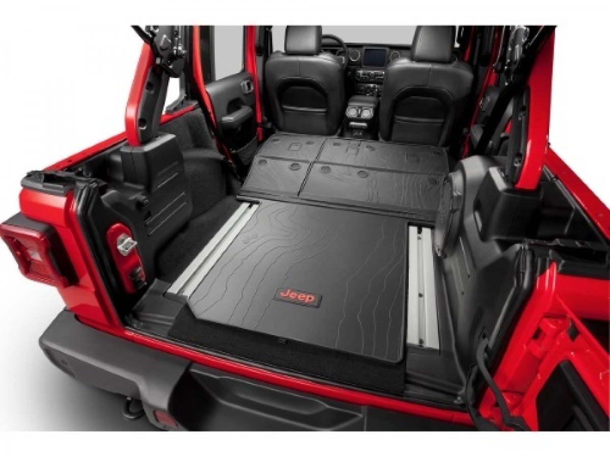 Mopar Cargo Tray And Seat Back Protector For Leather Seats - 82216626AB ...