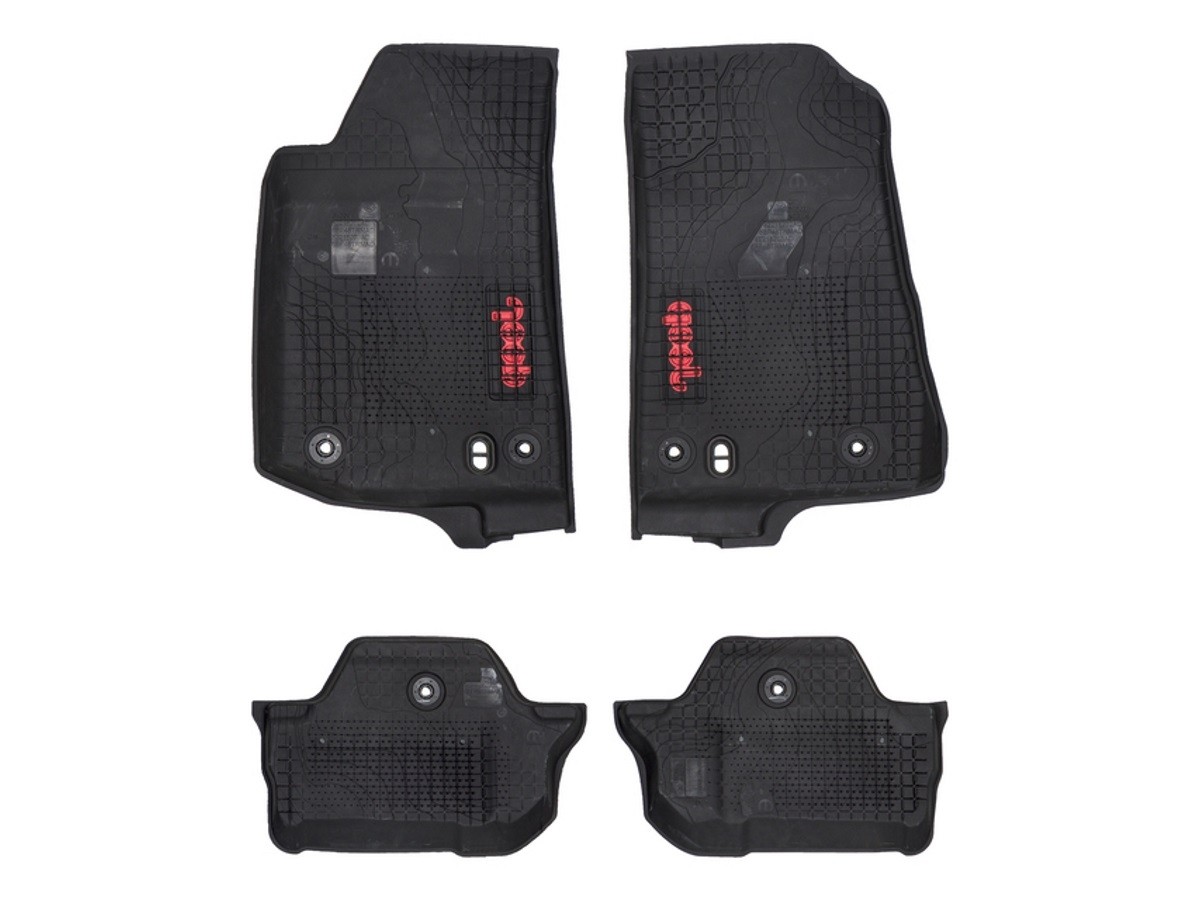 Mopar Rubber Floor Mats 2 Door - 82216625AB | Mopar Genuine Parts