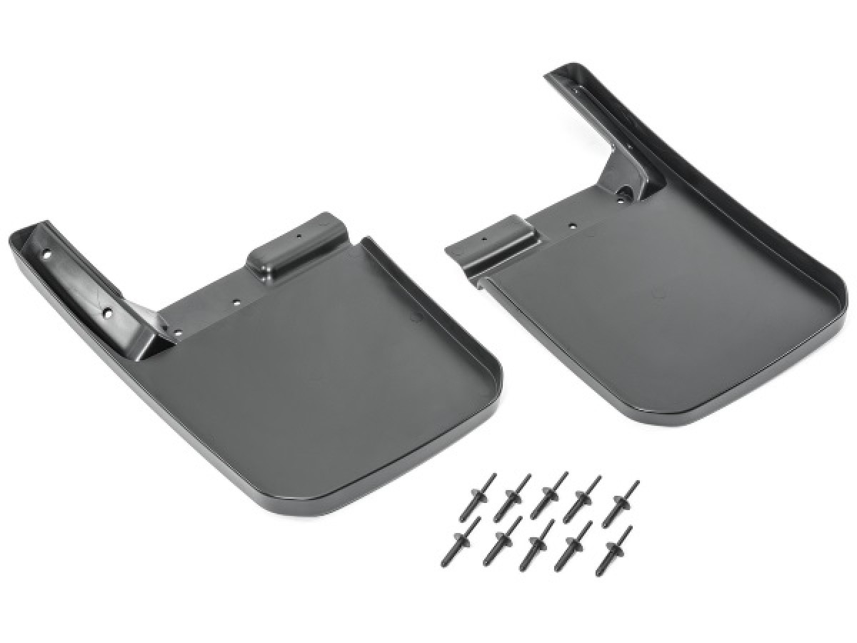 Mopar Splash Guards Front For Sahara And Sport Non-4xe Black Paintable ...