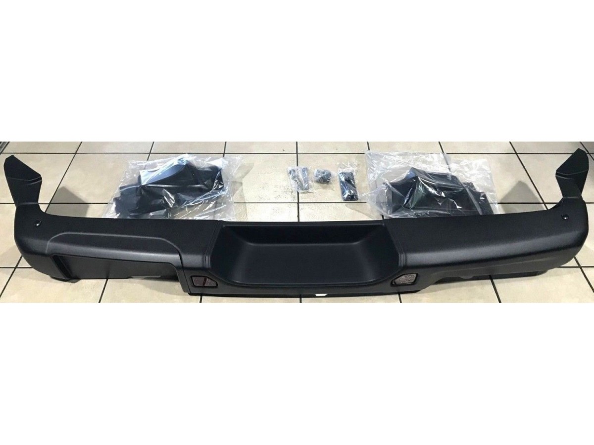 Mopar Rear Rubicon Bumper Black Steel E-Coated - 82215342AE | Mopar ...