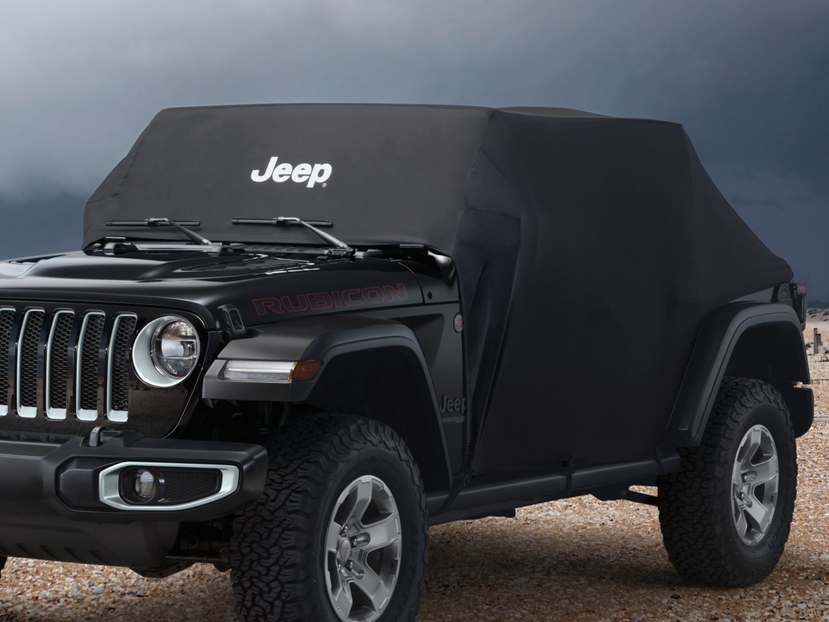 Mopar Vehicle Cover 2 Door Black - 82215371 | Mopar Genuine Parts