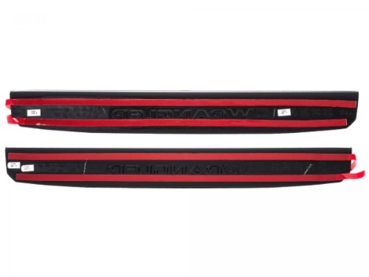 Mopar Door Sill Guards 2 Door Black - 82215393 | Mopar Genuine Parts