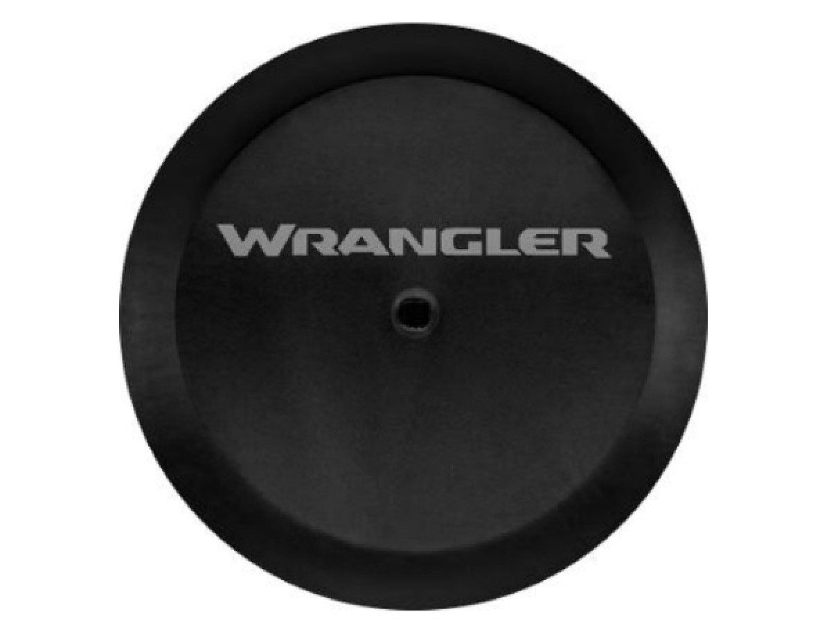 Mopar Spare Tire Cover Wrangler Logo - 82215444AB | Mopar Genuine Parts