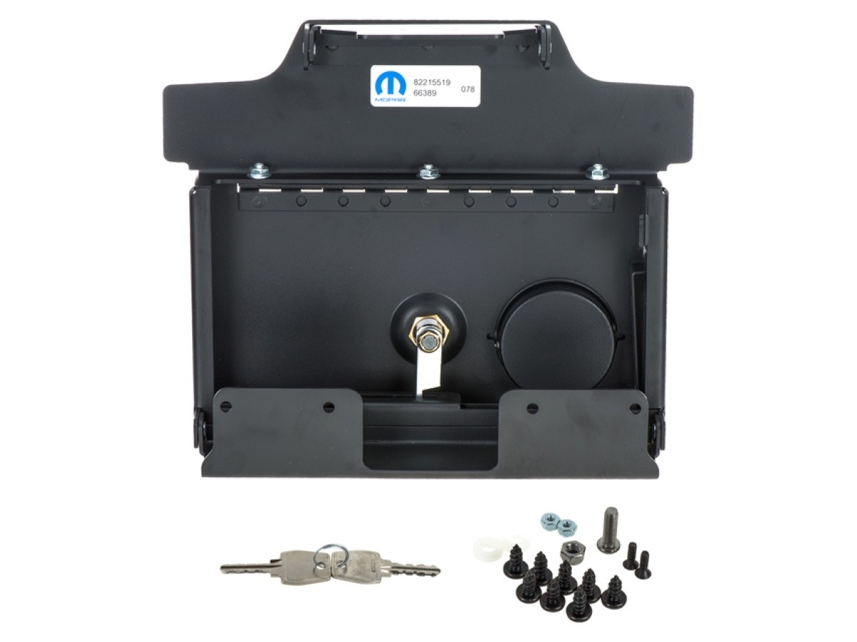 Mopar Locking Console Safe - 82215519AC | Mopar Genuine Parts