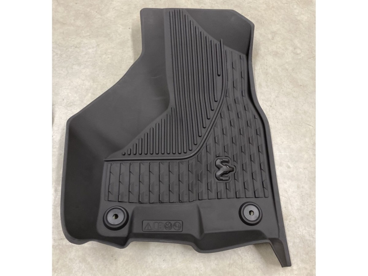 Mopar All Weather Mats Crew Cab Bucket Seats Black - 82215754AC | Mopar ...