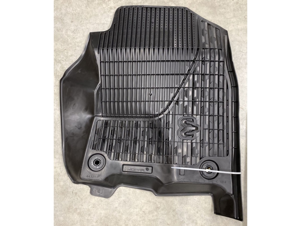 Mopar All Weather Mats Crew Cab Bucket Seats Black - 82215754AC | Mopar ...