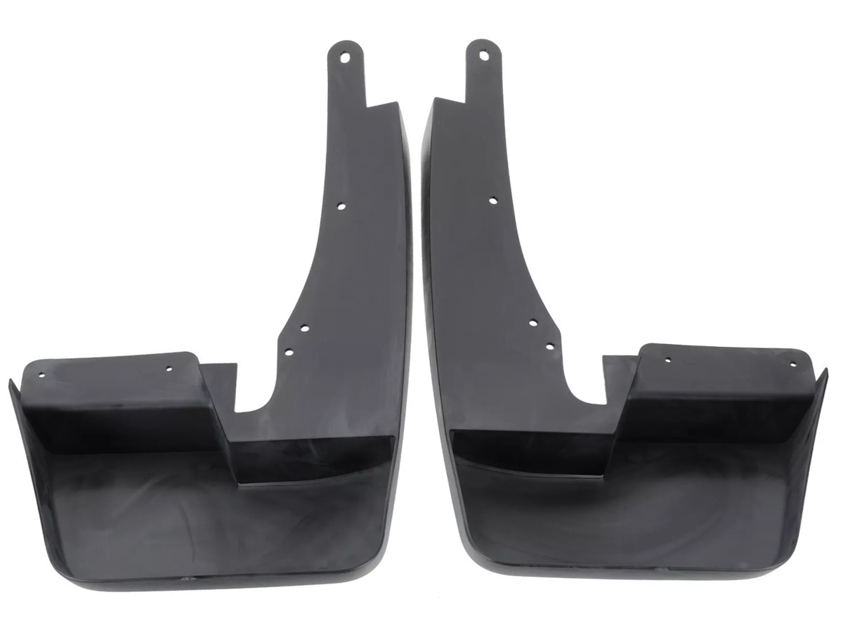 Mopar Deluxe Molded Splash Guards Black Front Pair For Vehicles With ...