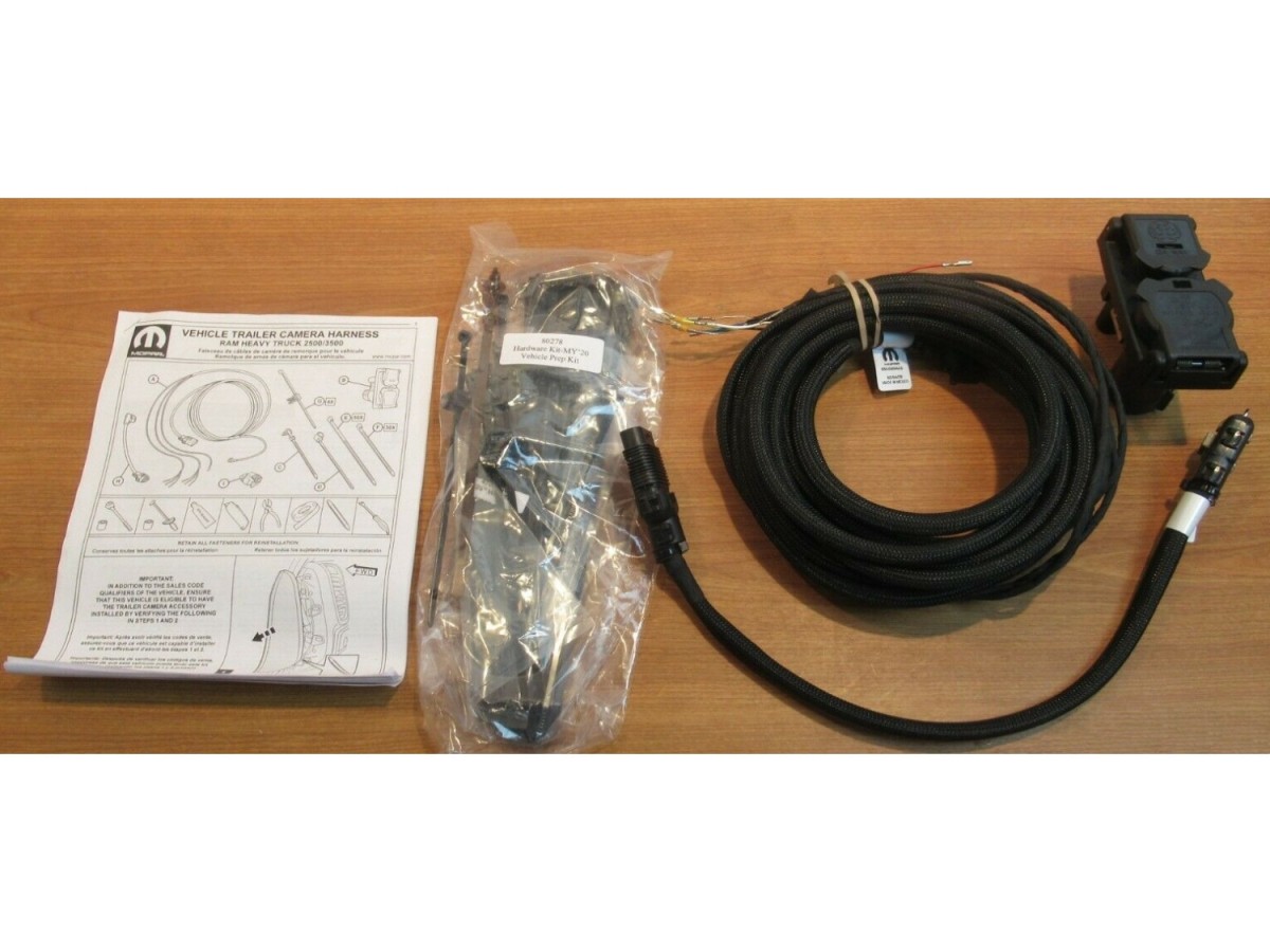 Mopar Wiring Harness For Vehicle Trailer Camera - 82215973AB | Mopar ...